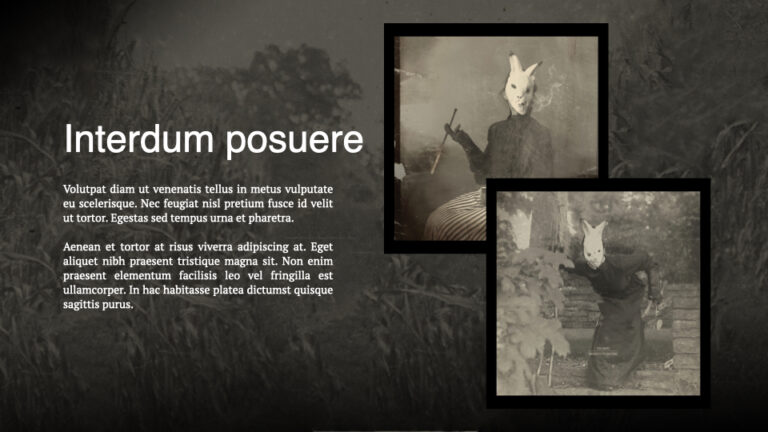 Horror Movie Powerpoint Template – MasterBundles