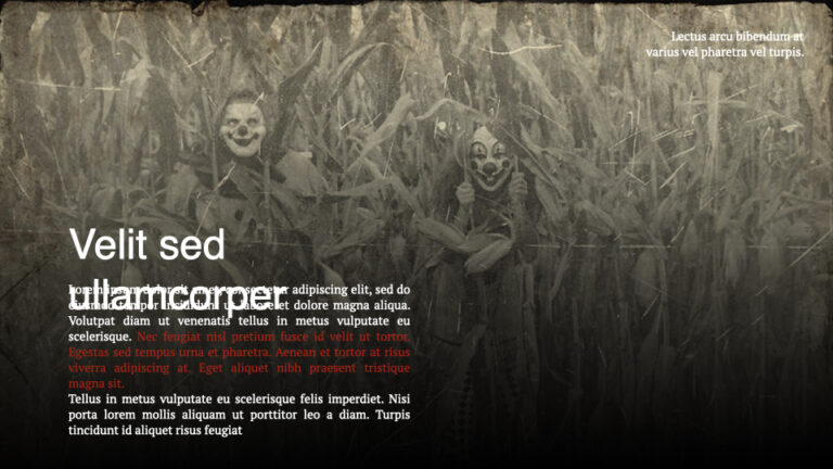 Horror Movie Powerpoint Template – MasterBundles