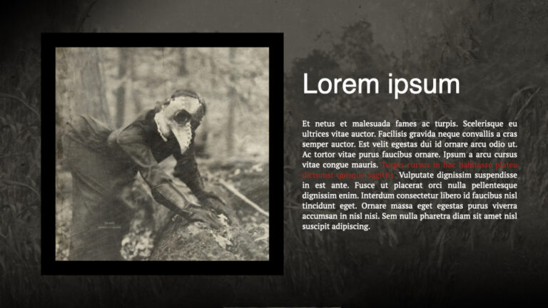 Horror Movie Powerpoint Template – MasterBundles