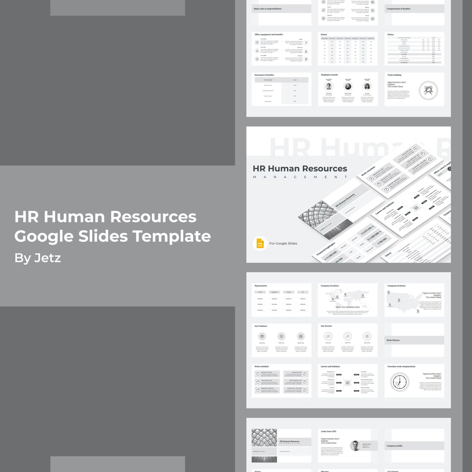 HR Human Resources PowerPoint | Master Bundles