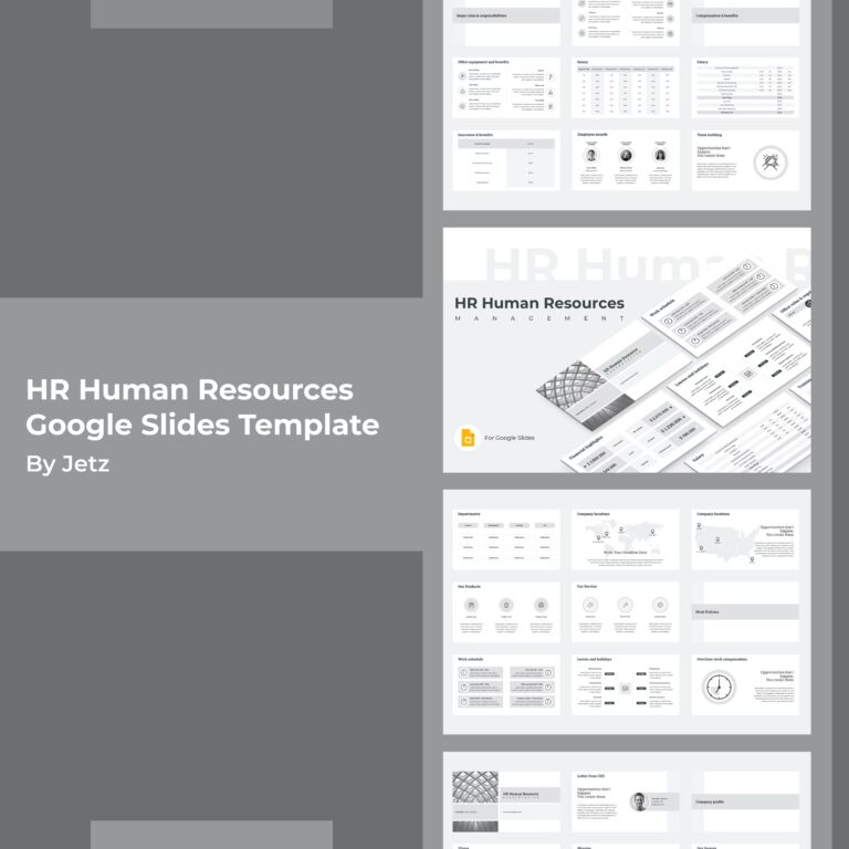 HR Human Resources PowerPoint Template | Master Bundles