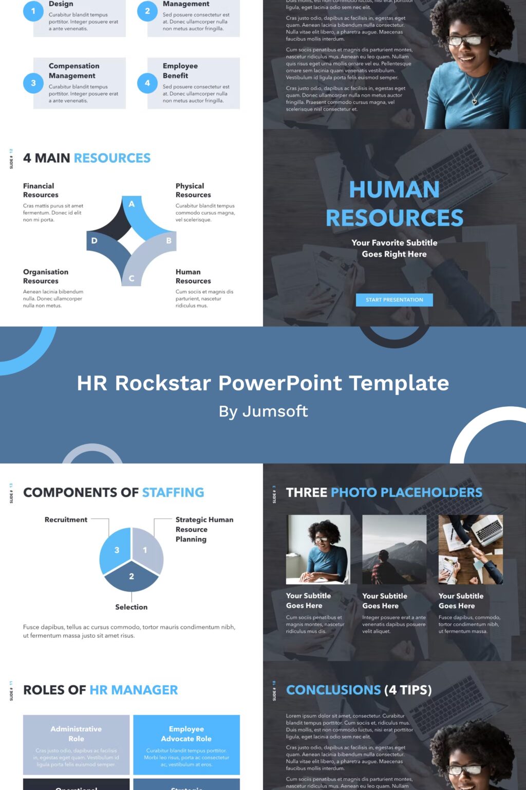 HR Rockstar PowerPoint Template – MasterBundles