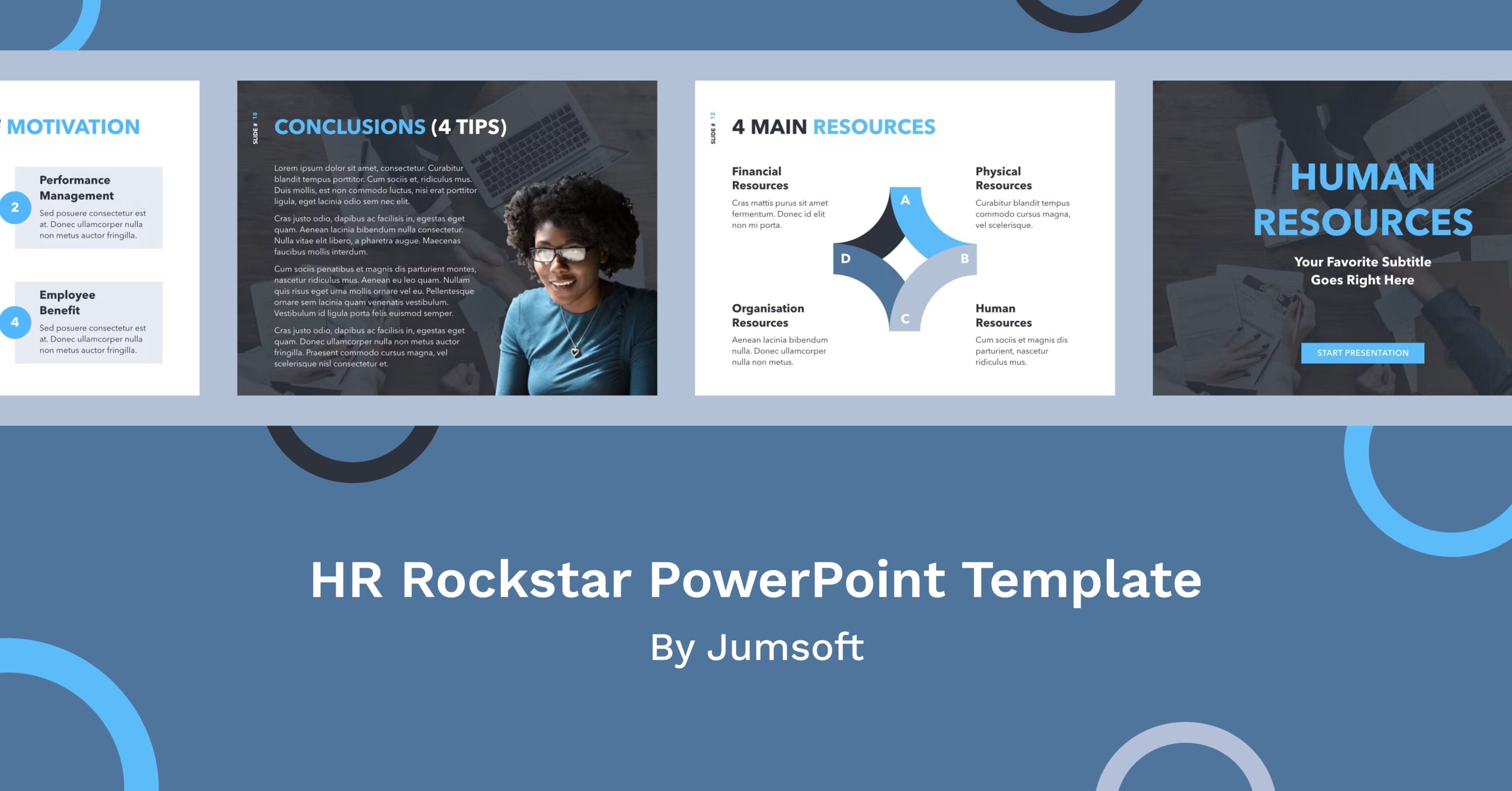 HR Rockstar PowerPoint Template – MasterBundles