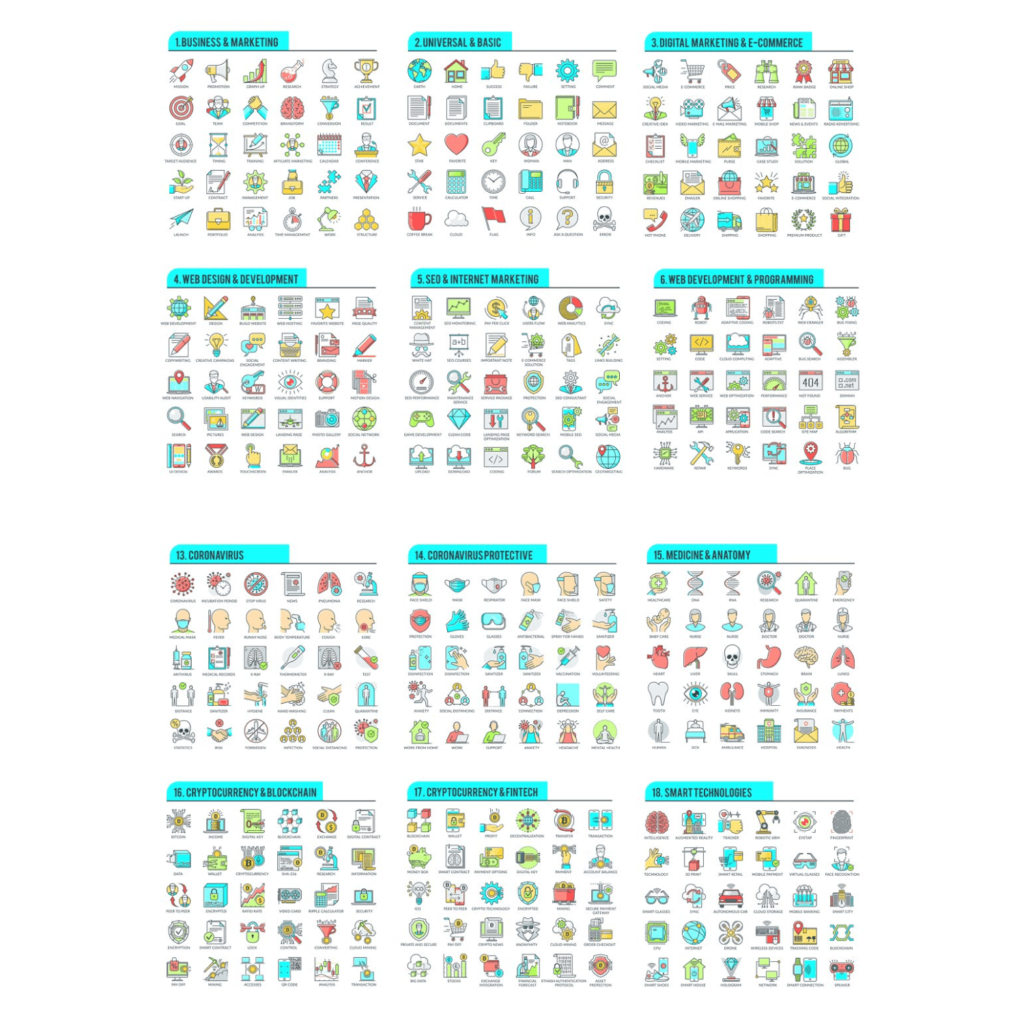 Icons Pack – MasterBundles