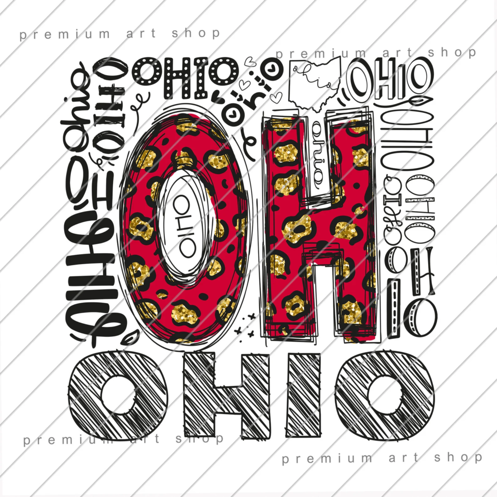 Ohio Sublimation Design Download – MasterBundles