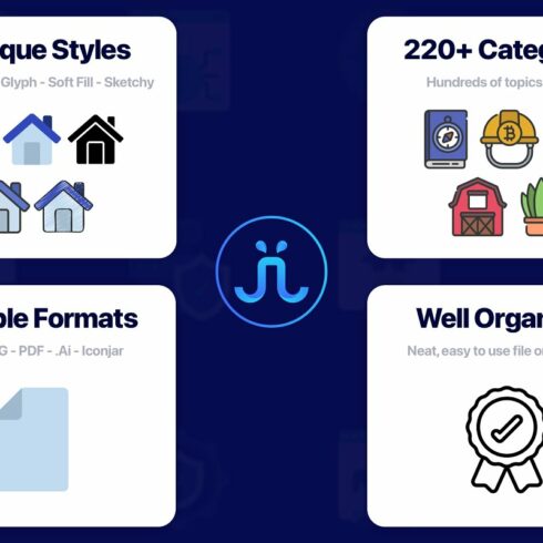 70,000+ Juicy Icons Pro Bundle | Master Bundles