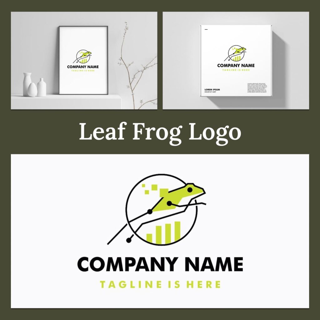 Minimal Frog Logo Template – MasterBundles