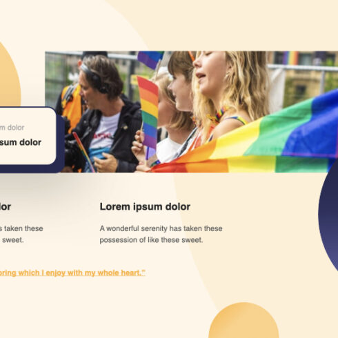 Pride Month Presentation Template | Master Bundles