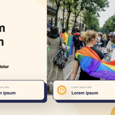 Pride Month Presentation Template | Master Bundles