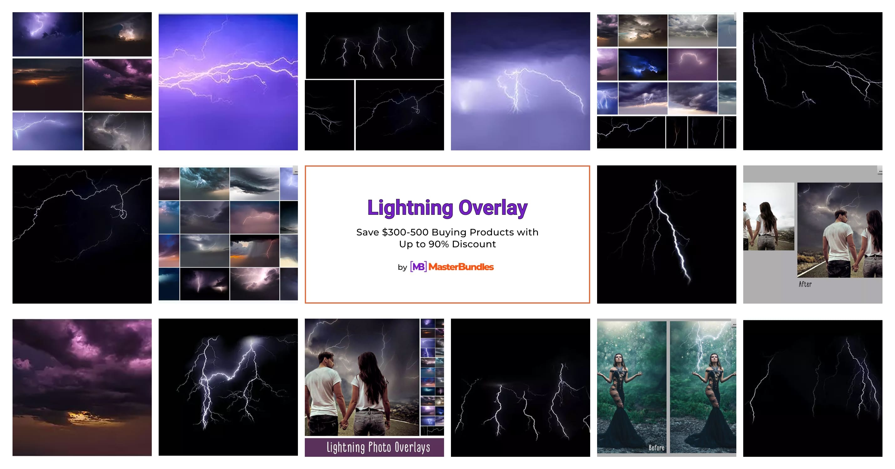 6+ Lightning Overlays for 2025 - MasterBundles