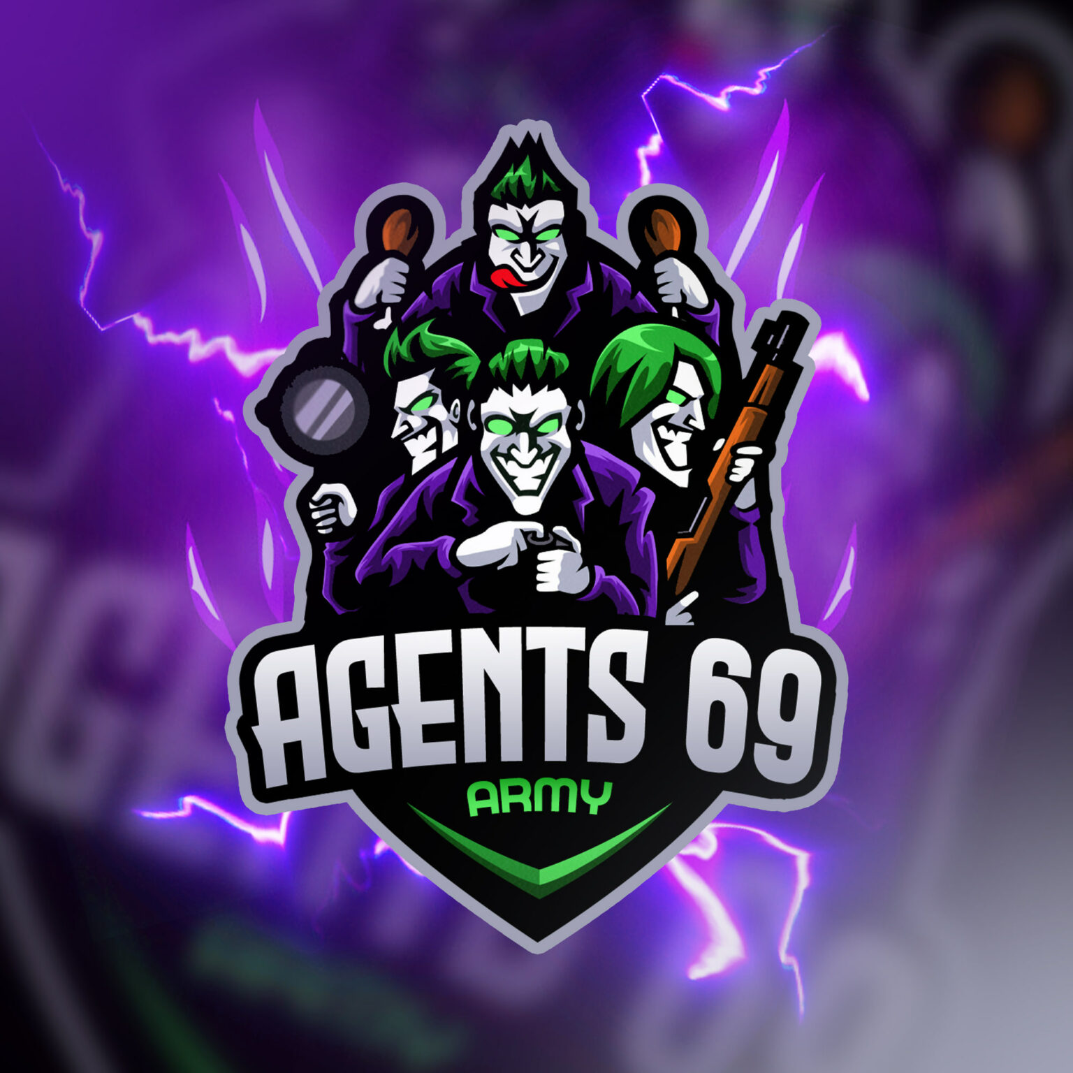 PUBG SQUAD LOGO - MasterBundles