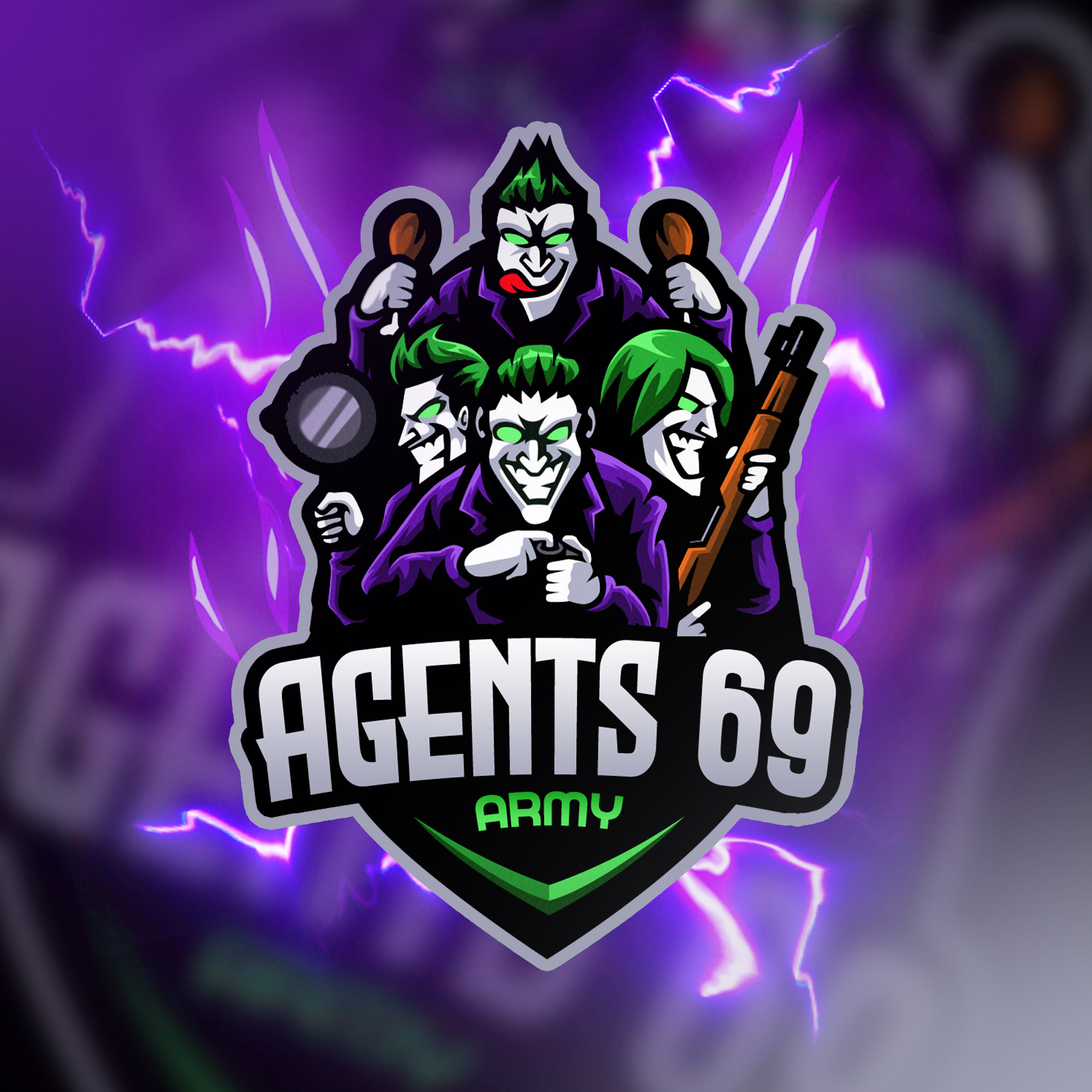 PUBG SQUAD LOGO - MasterBundles