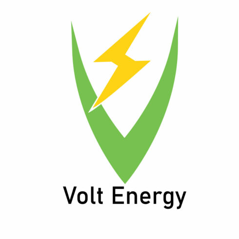 logo volt energy - MasterBundles