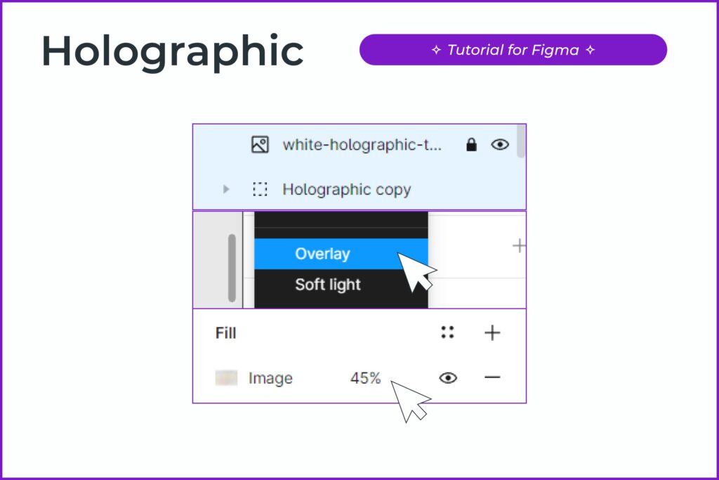 Holographic Gradient & Neon Ball Figma Tutorial with Video