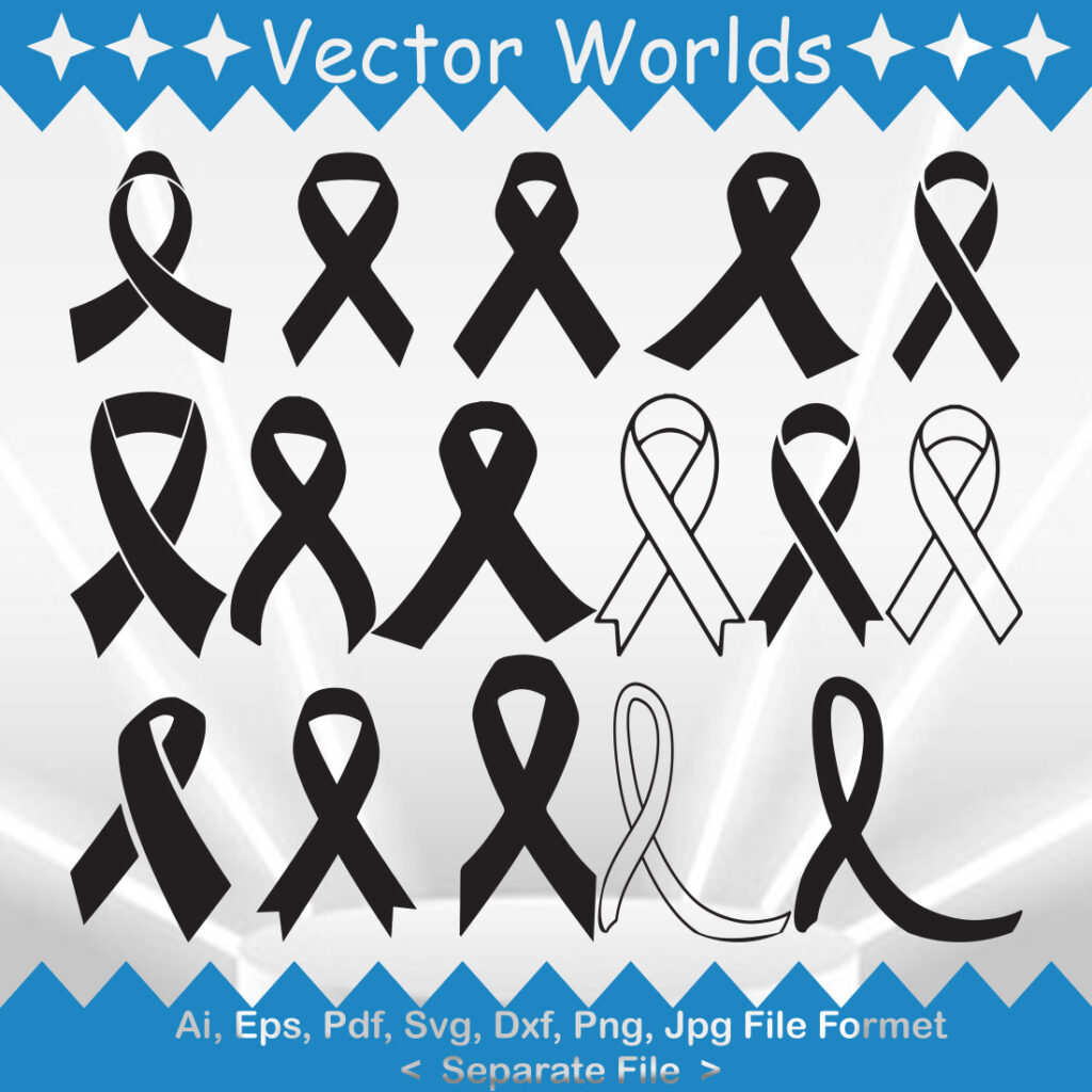 Awareness Ribbon svg, Awareness Ribbons svg, Awareness svg, Ribbon ...