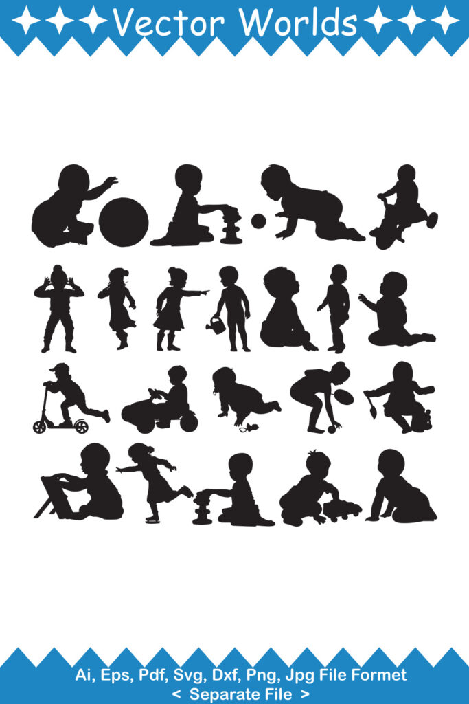 Baby Playing svg, Baby Playings svg, Baby svg, Kids, Sports, SVG, ai ...
