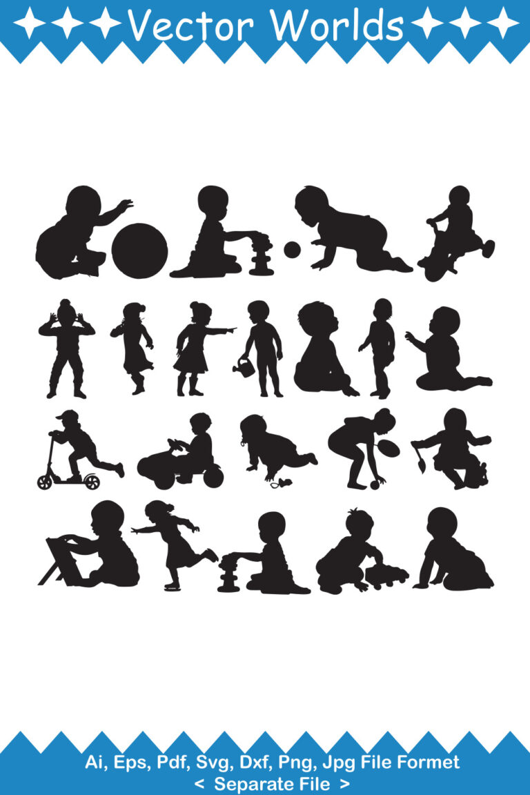 Baby Playing svg, Baby Playings svg, Baby svg, Kids, Sports, SVG, ai ...
