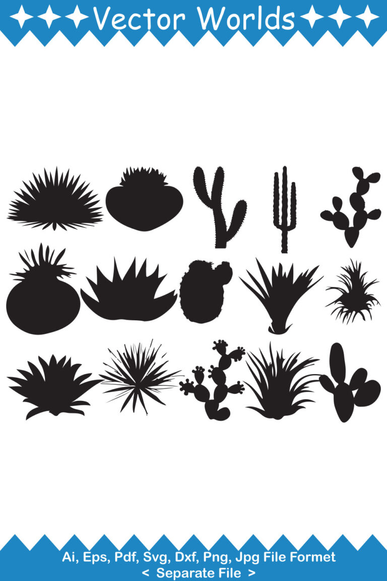 Agaves Svg, agave, cactus Svg, plant Svg, Png, Eps, Ai - MasterBundles