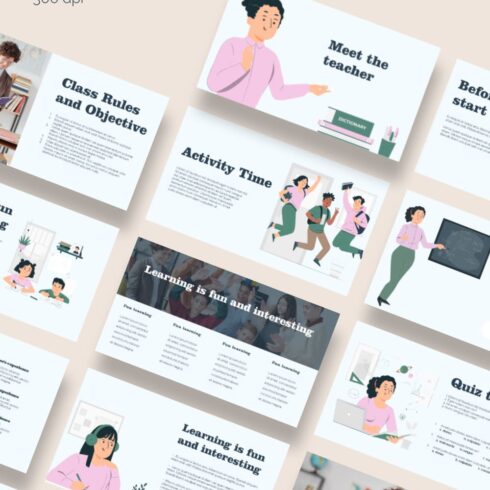 Get to Know Your Teacher Powerpoint Template | Master Bundles
