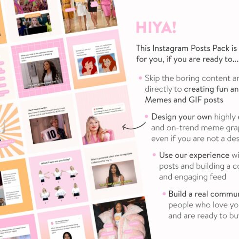 Instagram Memes + Gifs Pack 2.0 | Master Bundles