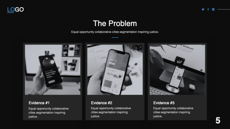 Mobile App Pitch Deck Presentation Template – MasterBundles