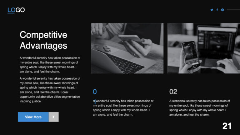 Mobile App Pitch Deck Presentation Template – MasterBundles