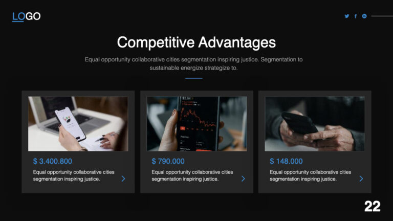 Mobile App Pitch Deck Presentation Template – MasterBundles