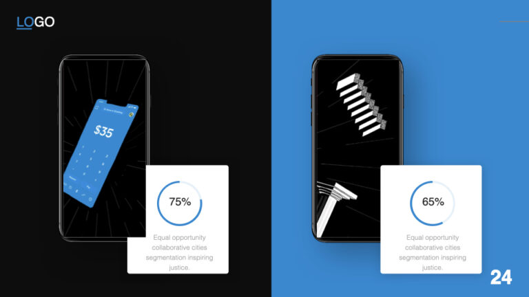 Mobile App Pitch Deck Presentation Template – MasterBundles