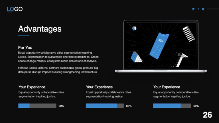 Mobile App Pitch Deck Presentation Template – MasterBundles