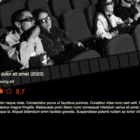 Movie Background Powerpoint Template | Master Bundles