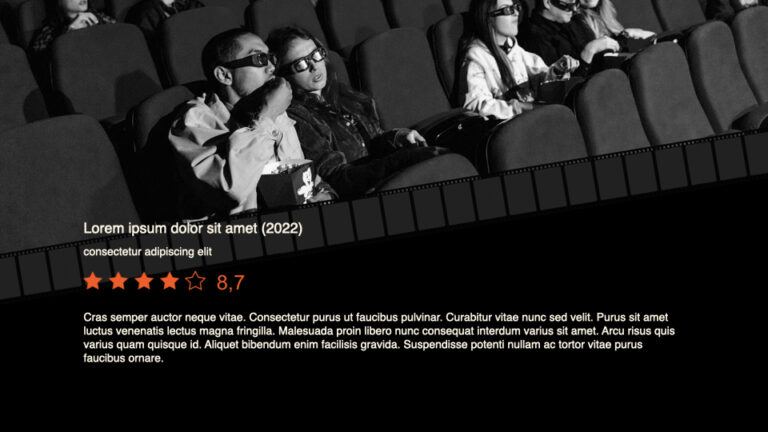 Movie Background Powerpoint Template – MasterBundles