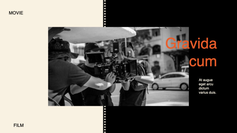 Movie Background Powerpoint Template – MasterBundles