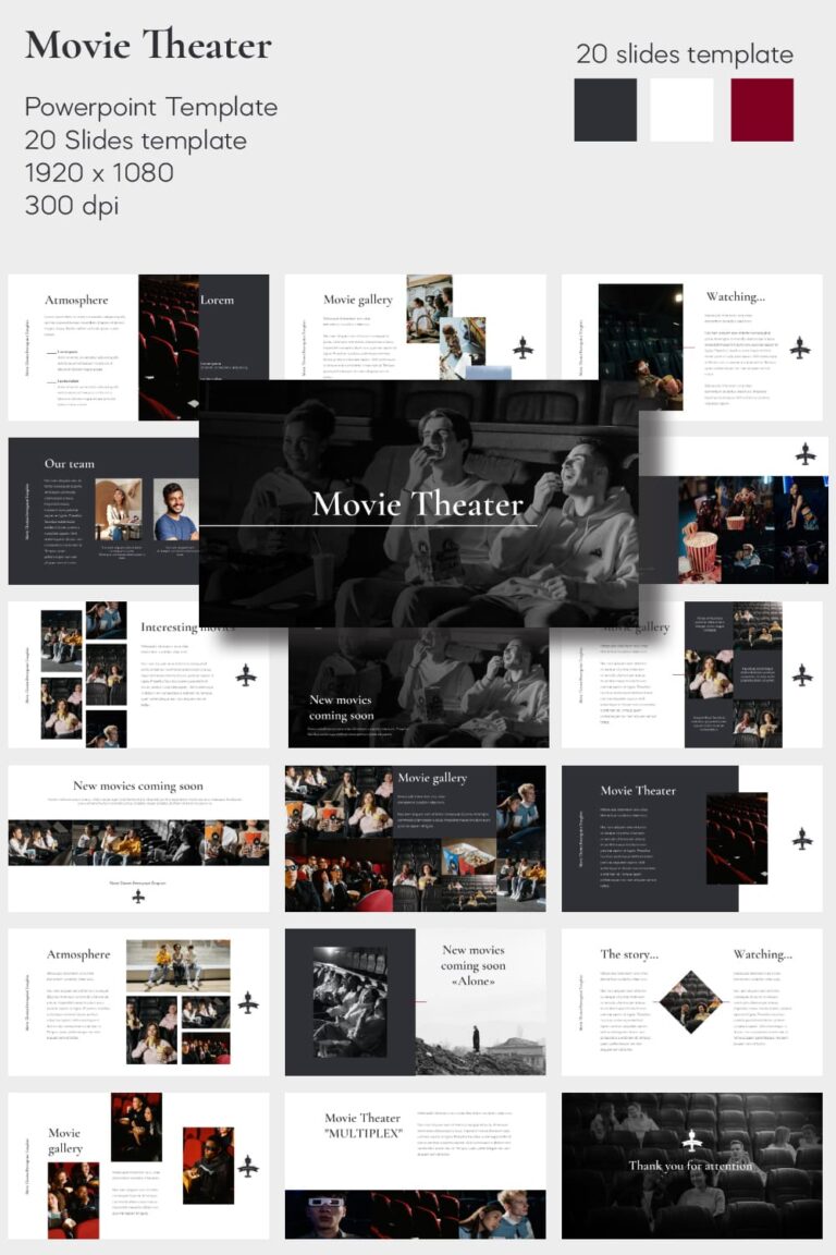 25+ Top Movie PowerPoint Template Collection 2023: Free and Premium