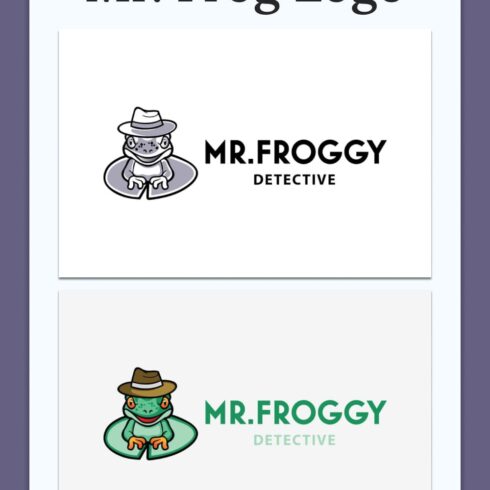 Mr. Frog Logo | Master Bundles
