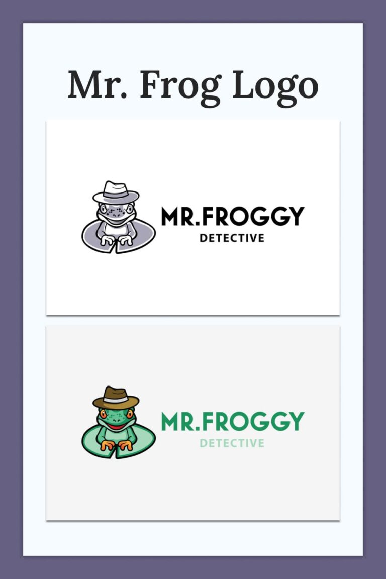 Mr. Frog Logo – MasterBundles