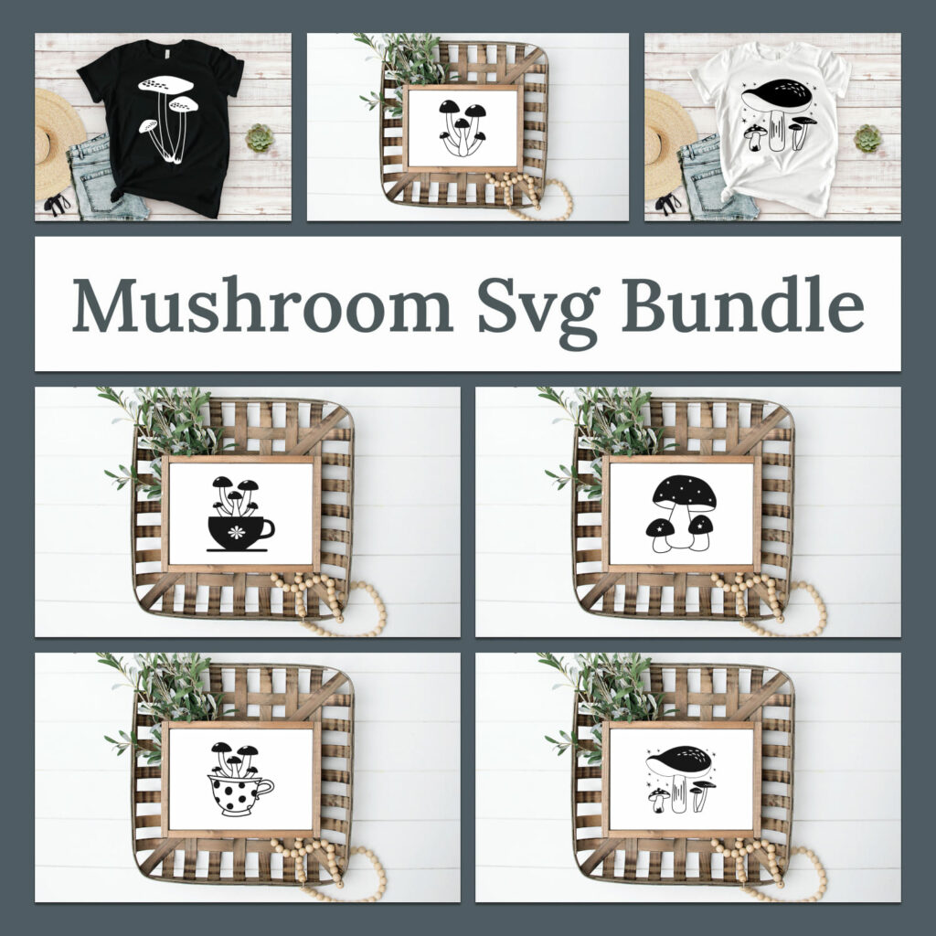 Mushroom SVG Bundle – MasterBundles