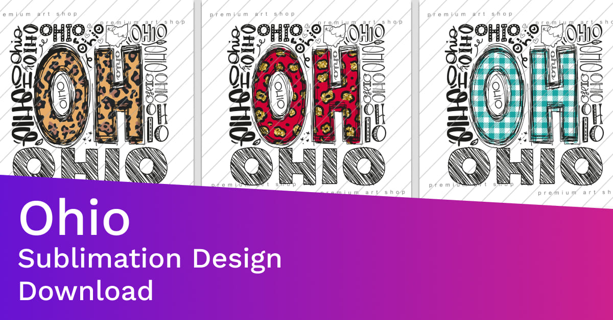 Ohio Sublimation Design Download – MasterBundles