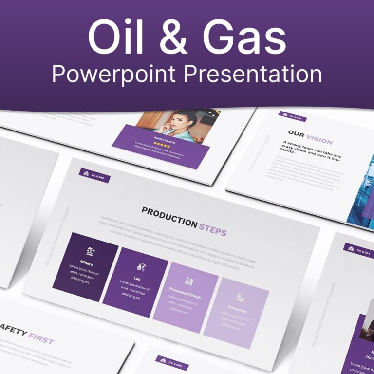 Oil & Gas Powerpoint Presentation – MasterBundles