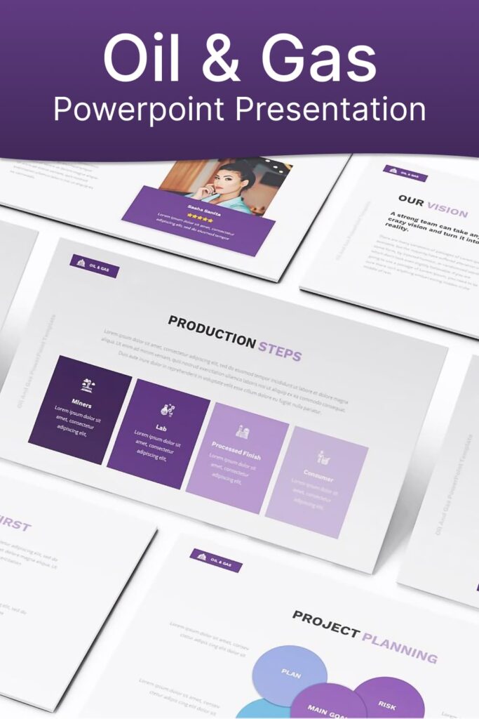 Oil & Gas Powerpoint Presentation – MasterBundles