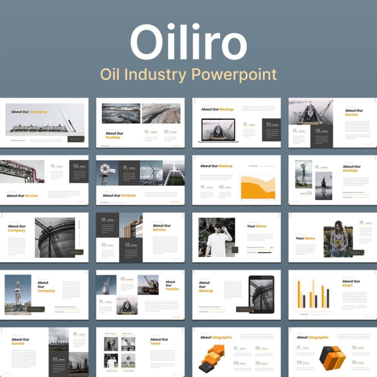 Oilens - Oil & Gas Industry Powerpoint Template – MasterBundles