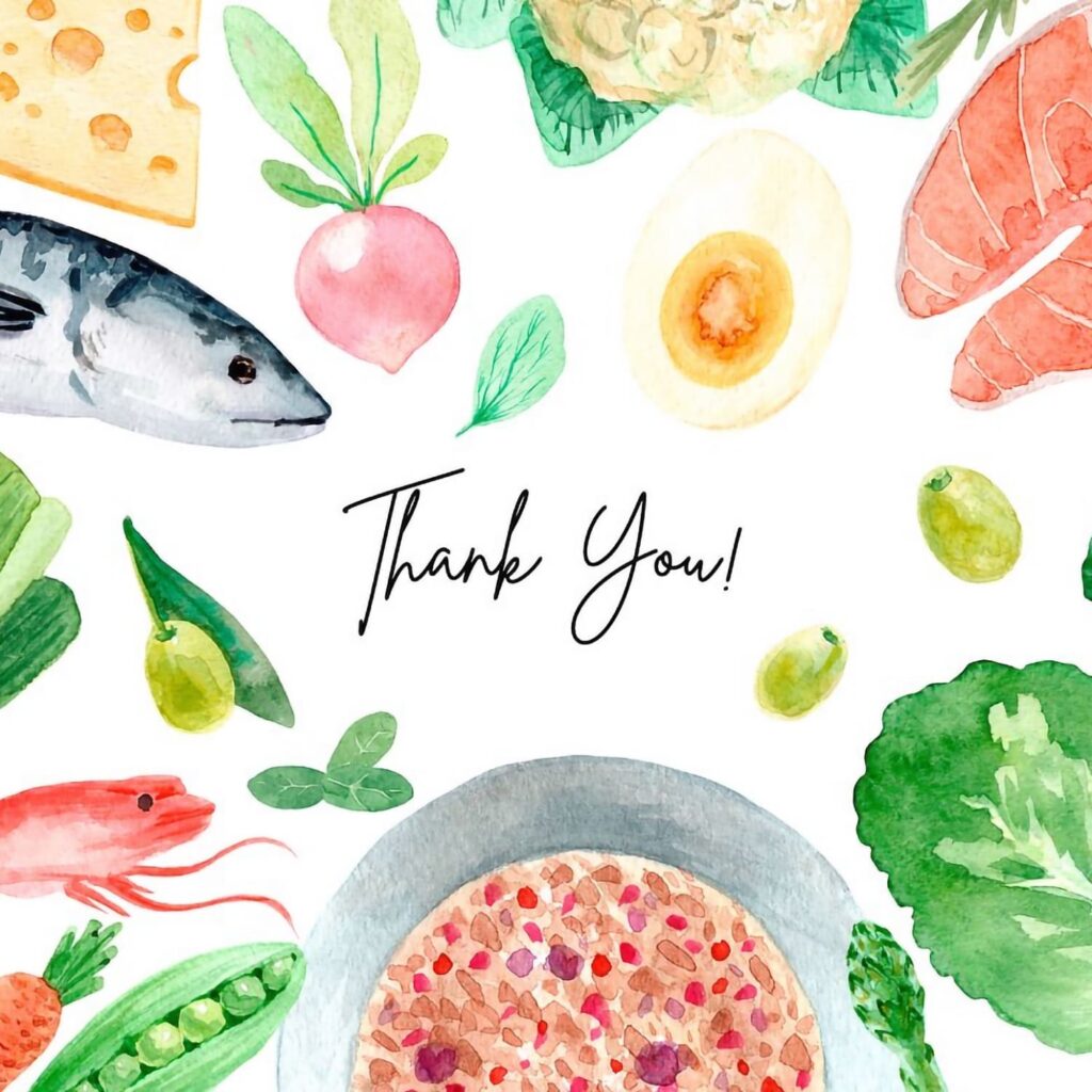 Organic Food. Watercolor Clipart Set – MasterBundles