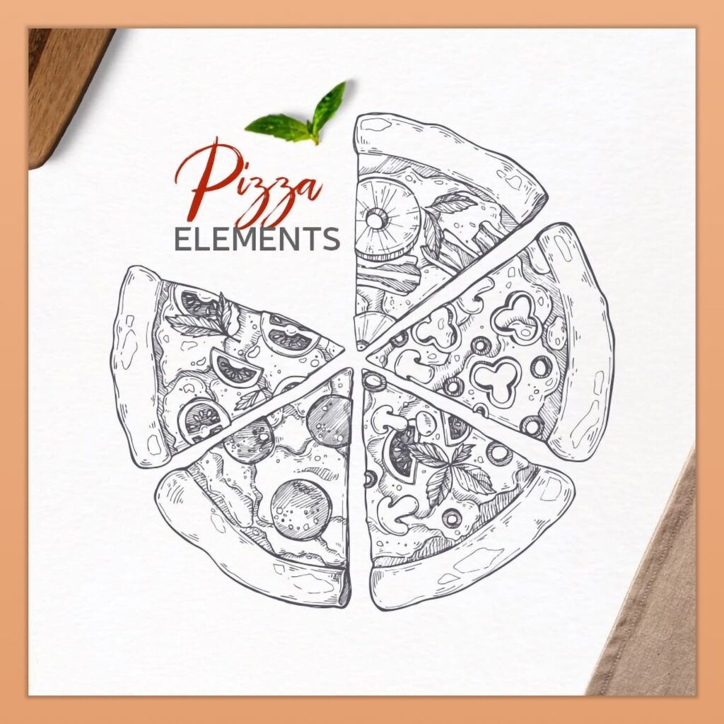 Pasta and Pizza Illustrations – MasterBundles