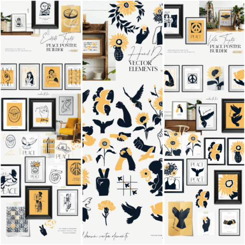 Peace Poster Builder – MasterBundles