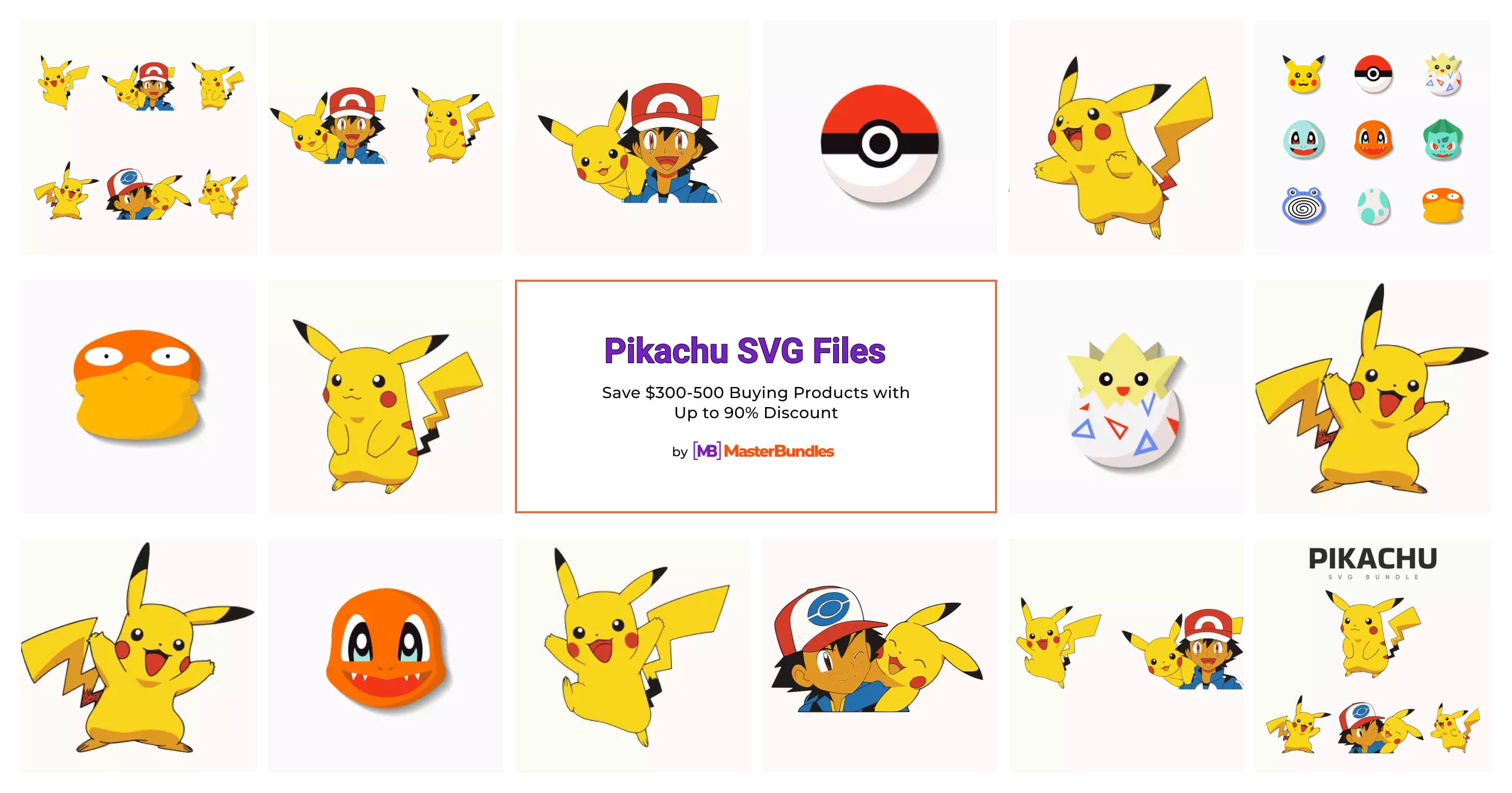 7+ Pikachu SVG Files for 2025 - MasterBundles