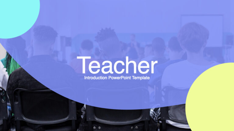 Teacher Introduction Powerpoint Template – MasterBundles