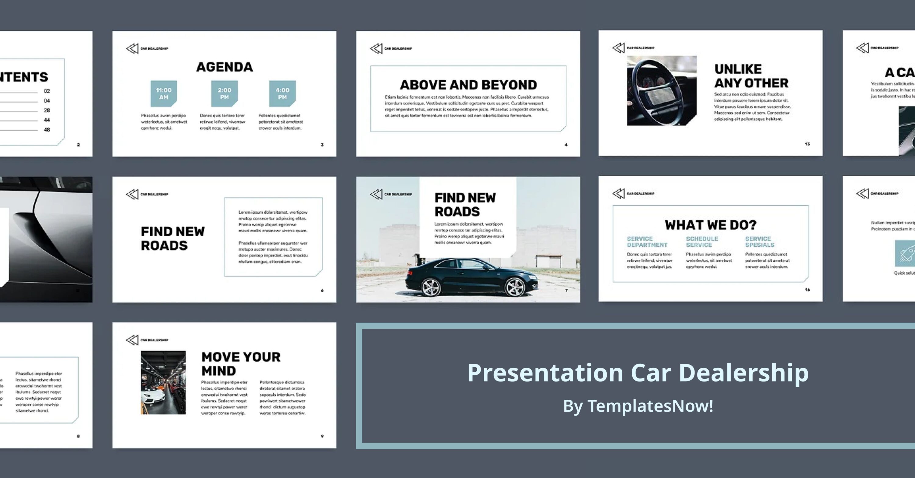 Presentation Car Dealership – MasterBundles