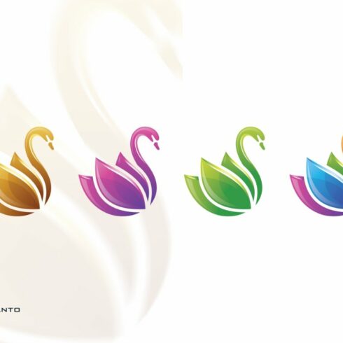 Gold Swan - Logo Template | Master Bundles