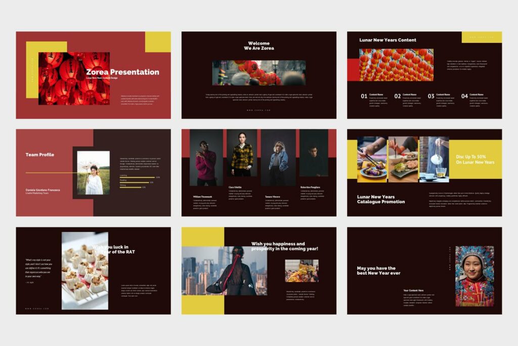 Zorea: Lunar New Year Powerpoint – MasterBundles