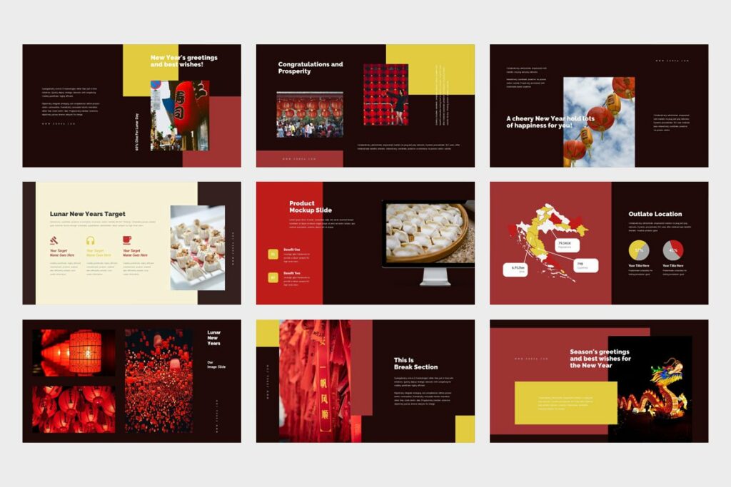 Zorea: Lunar New Year Powerpoint – MasterBundles