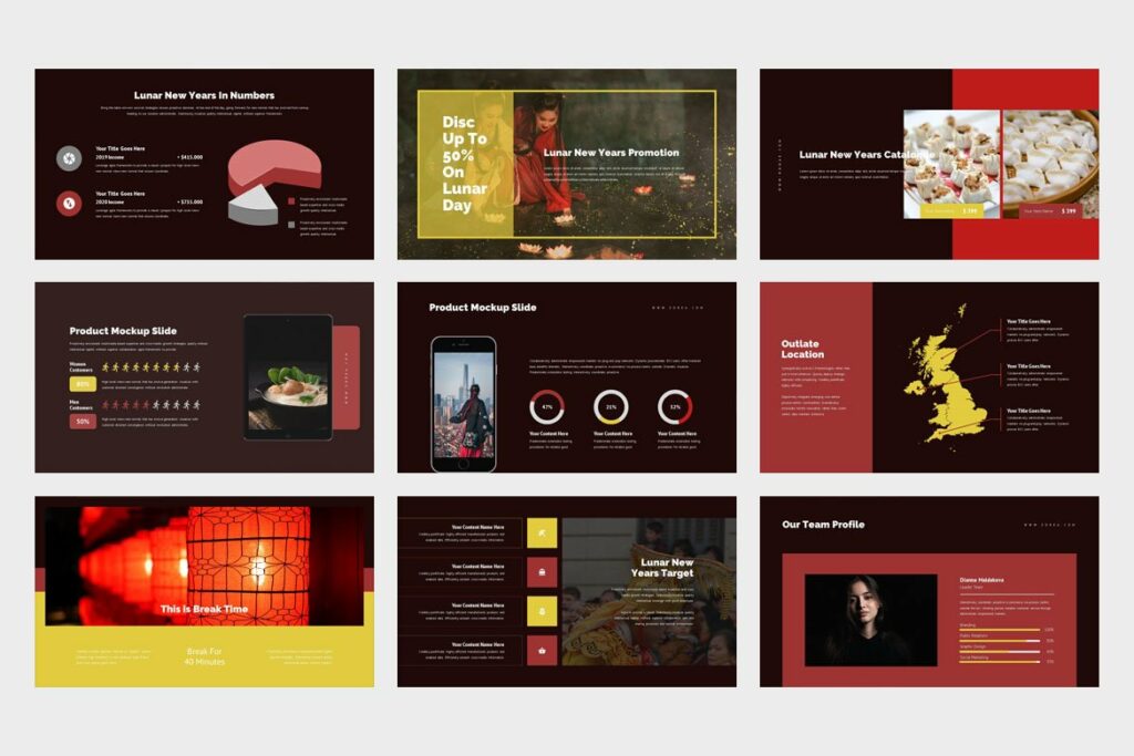 Zorea: Lunar New Year Powerpoint – MasterBundles